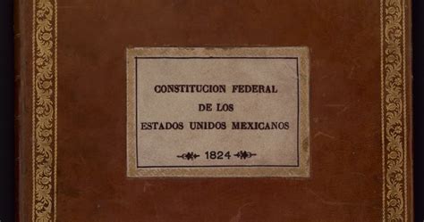 Derecho Contractual Constitución De 1824