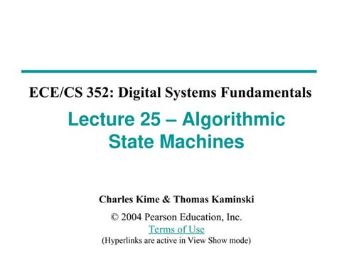 Lec25algorithmicstatemachines1233ppt