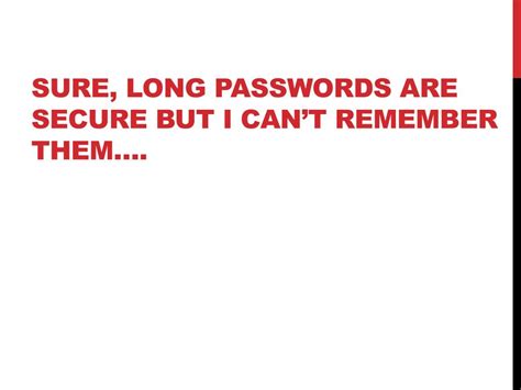 PPT Making Good Passwords PowerPoint Presentation Free Download ID
