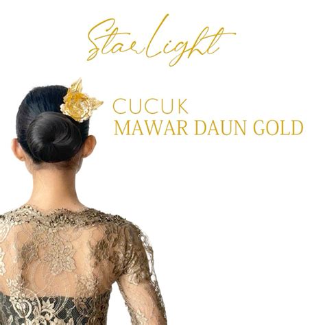 Jual Cucuk Mawar Daun Permata Aksesoris Hairdo Shopee Indonesia