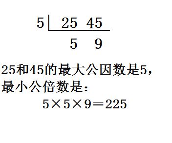 最小公倍数短除法 图库 五毛网