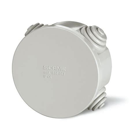 Разклонителна кутия за открит монтаж Ф80 х 40мм Ip55 Cubox ⋆ Masterhaus