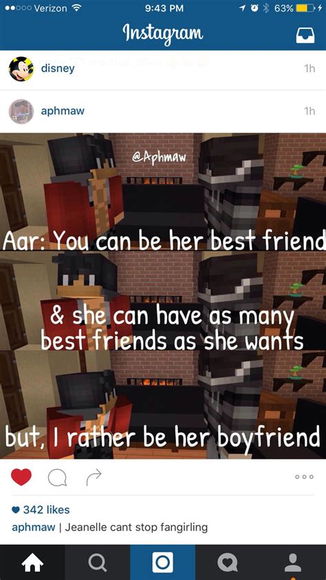 Lol Aaron And Zane I Dont Ship Aarmau But This Is Soon Funny I Had To Pin It Aphmau Aphmau