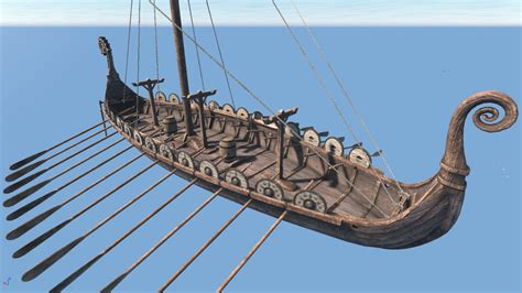 Long Viking Ships