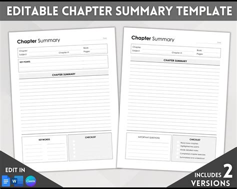 Essay Summary Example
