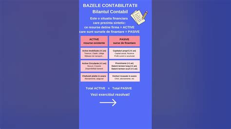 Bazele Contabilitatii Bilantul Contabil Active Si Pasive Bazelecontabilitatii Youtube