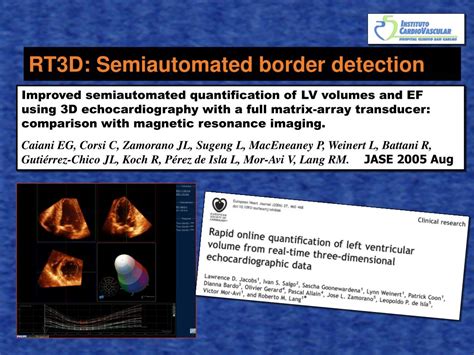 Ppt Three Dimensional Echocardiography In The Clinical World Powerpoint Presentation Id4204202