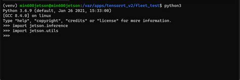 Using Inference From A Virtual Environment · Issue 1285 · Dusty Nv