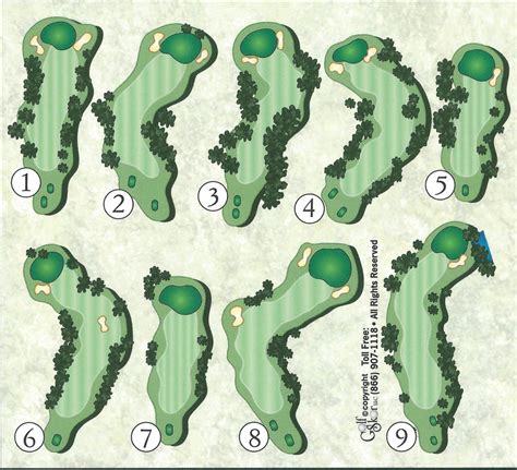 Golf Hole Layout