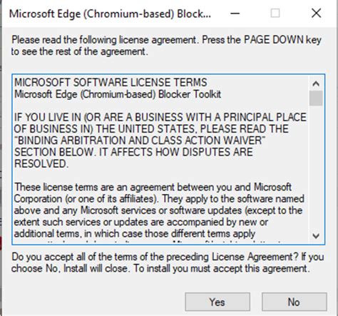 How To Block Automatic Delivery Of Microsoft Edge Chromium Based