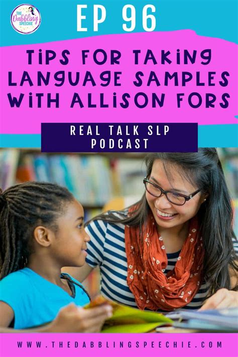 Ep 96 Easy Tips For Collecting Language Samples