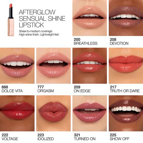 Afterglow Sensual Shine Lipstick