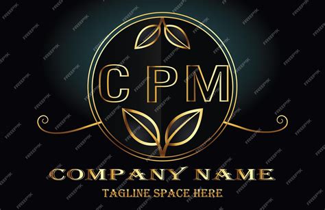 Premium Vector Cpm Letter Logo