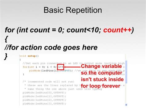 Arduino Section Programming Slides Ppt