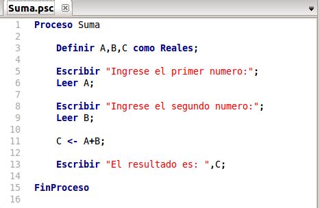 ProgramaciónGCM Qué es Pseint