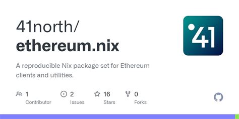 41north ethereum nix a reproducible nix package set for ethereum