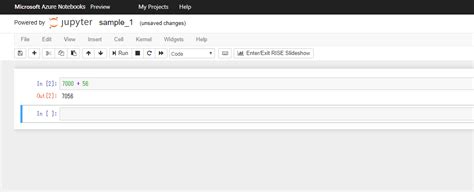 【python初学者向け】さくっとmicrosoft Azure Notebooks上でpython書いてみた ナレコムazureレシピ