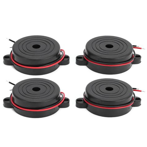 High Decibel Alarm Buzzer 95db Dc 324v Electronic Signal 4 Piece Continuous Sound Kit For Diy
