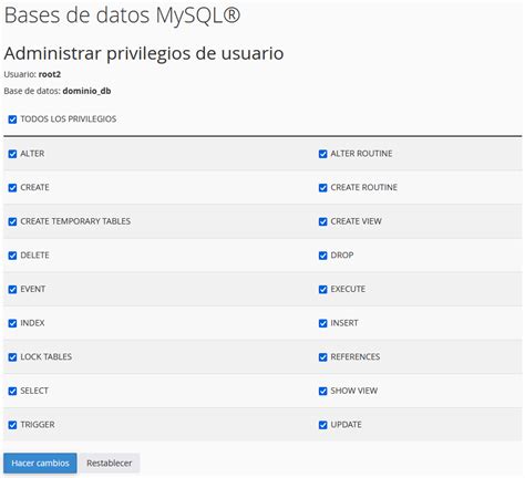 Cómo Crear Un Usuario Mysql Y Asignarlo A Una Base De Datos Desde Cpanel Blog Databyte