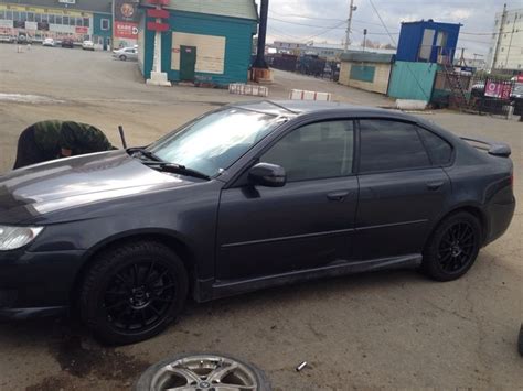 новые диски и зимняя резина — Subaru B4 Bl 2 л 2007 года колёсные