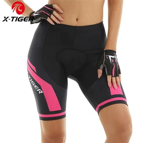 X Tiger Women Cycling Shorts 3d Gel Padded Shockproof Mtb Mountian
