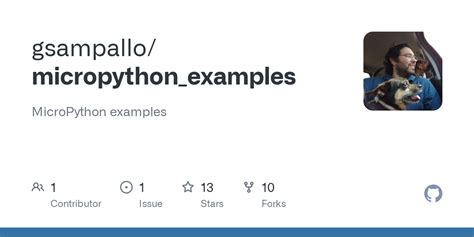 Github Gsampallomicropythonexamples Micropython Examples