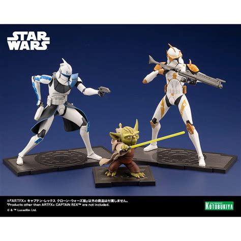 Star Wars Artfx Kotobukiya Captain Rex The Clone Wars Statue Pvc