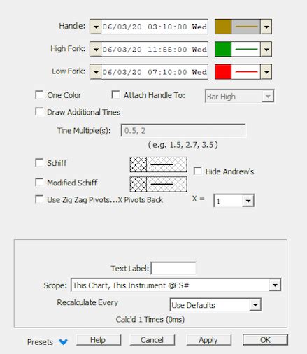 Andrews Pitchfork Linn Software