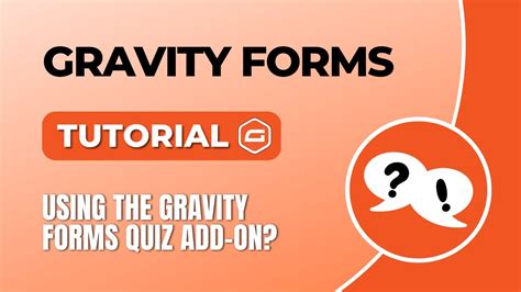 How To Use The Gravity Forms Quiz Add On YouTube
