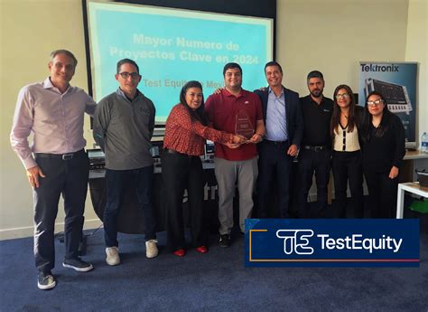 TestEquity Tektronix TestEquity Mexico Award