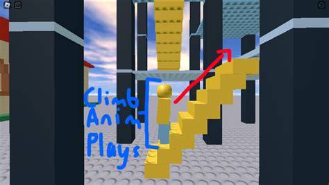 How Do I Play The Climbing Animation When A Player Is Climbing Up The Stairs Scripting