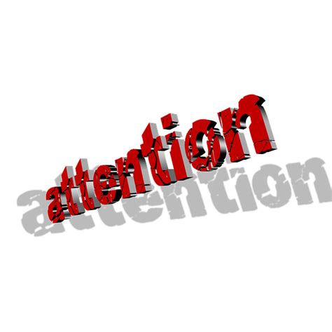 Kostenlose Illustration: Schrift, Warnung, Achtung, Vorsicht ...