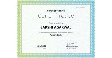 Python Hackerrank Sakshi Agarwal