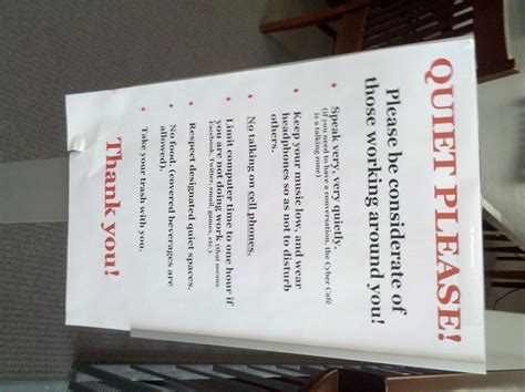 Passive Aggressive Library Signs The Information Activist Librarian