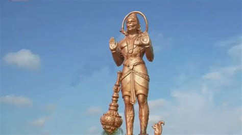 90 Feet Hanuman Statue In Houston Third Largest Statue In America