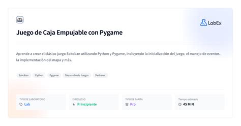 Desarrollo Del Juego Sokoban Con Python Y Pygame Labex