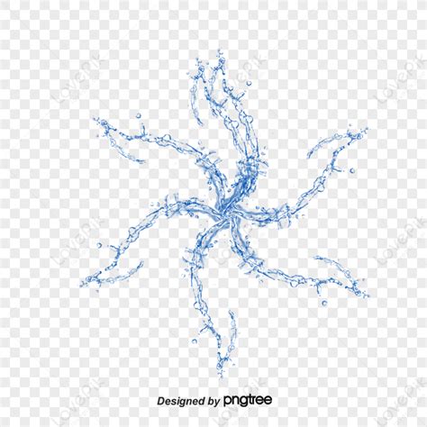 Blue Rotate Spark Effect Elementshellgeometricartist Png White