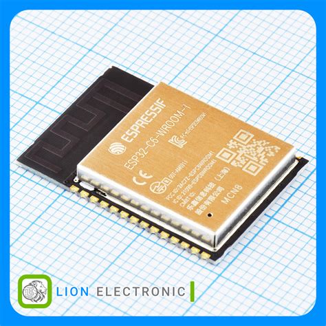 لیون الکترونیک Esp32 C6 Wroom 1 N8