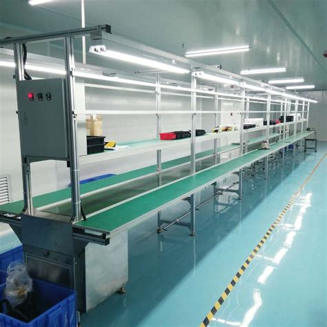 Cyb004 Industrial Electric Pvc Belt Conveyor Line Transfer Conveyor