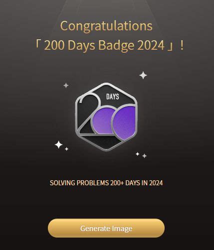 Arghya Baran Naskar On Linkedin Just Got The 200 Day Badge On Leetcode