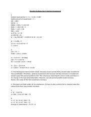 EC2202 Spring Problem Set 5 Investment Docx EC2202 Problem Set 5 Spring Investment 1 Output