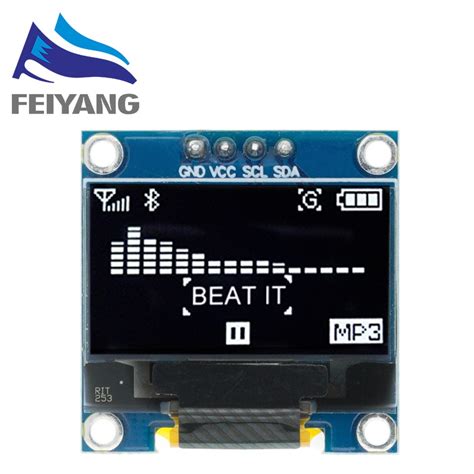 13 Oled Module Whiteblue Color 128x64 13 Inch Oled Lcd Led Display