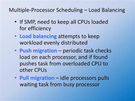 Operating System 31 Multiple Processor Scheduling Pptx Operating