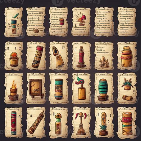 Letter Papyrus Scroll Game 23775548 Stock Photo At Vecteezy