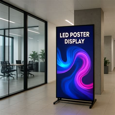 Bigger Brighter Walls With Seamless Led Poster Display