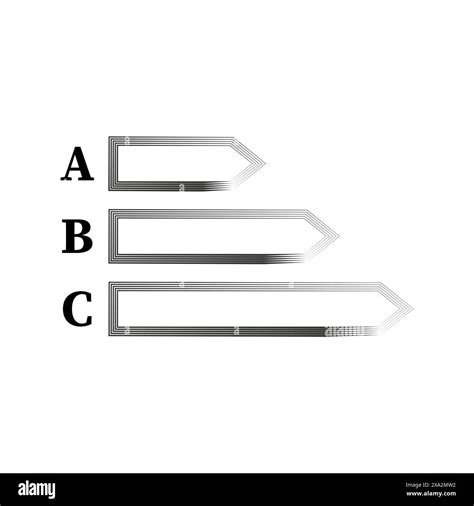 Vector Arrow Labels A B C Direction Indicators Abstract Navigation
