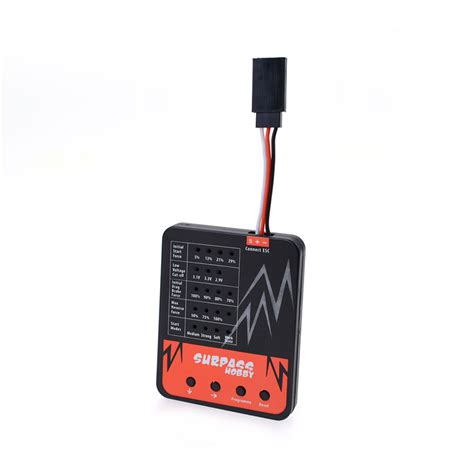 Surpass Hobby LED Program Card For 1 10 Crawler Brushed ESC With BEC 6V 2A Price 7 00 Euro