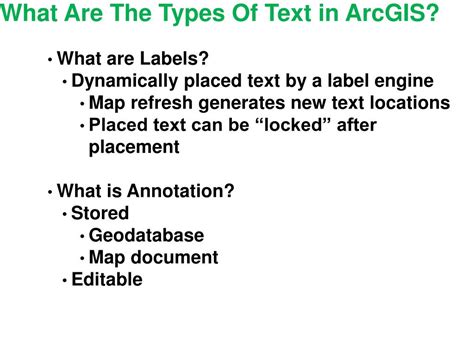 Ppt Labeling With Maplex Powerpoint Presentation Free Download Id