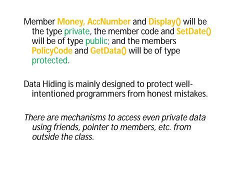 Access Specifiers Public Private Protected C Pdf