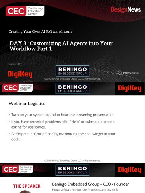 Day 3 ∶ Customizing Ai Agents Into Your Workflow Part 1 By Jacob